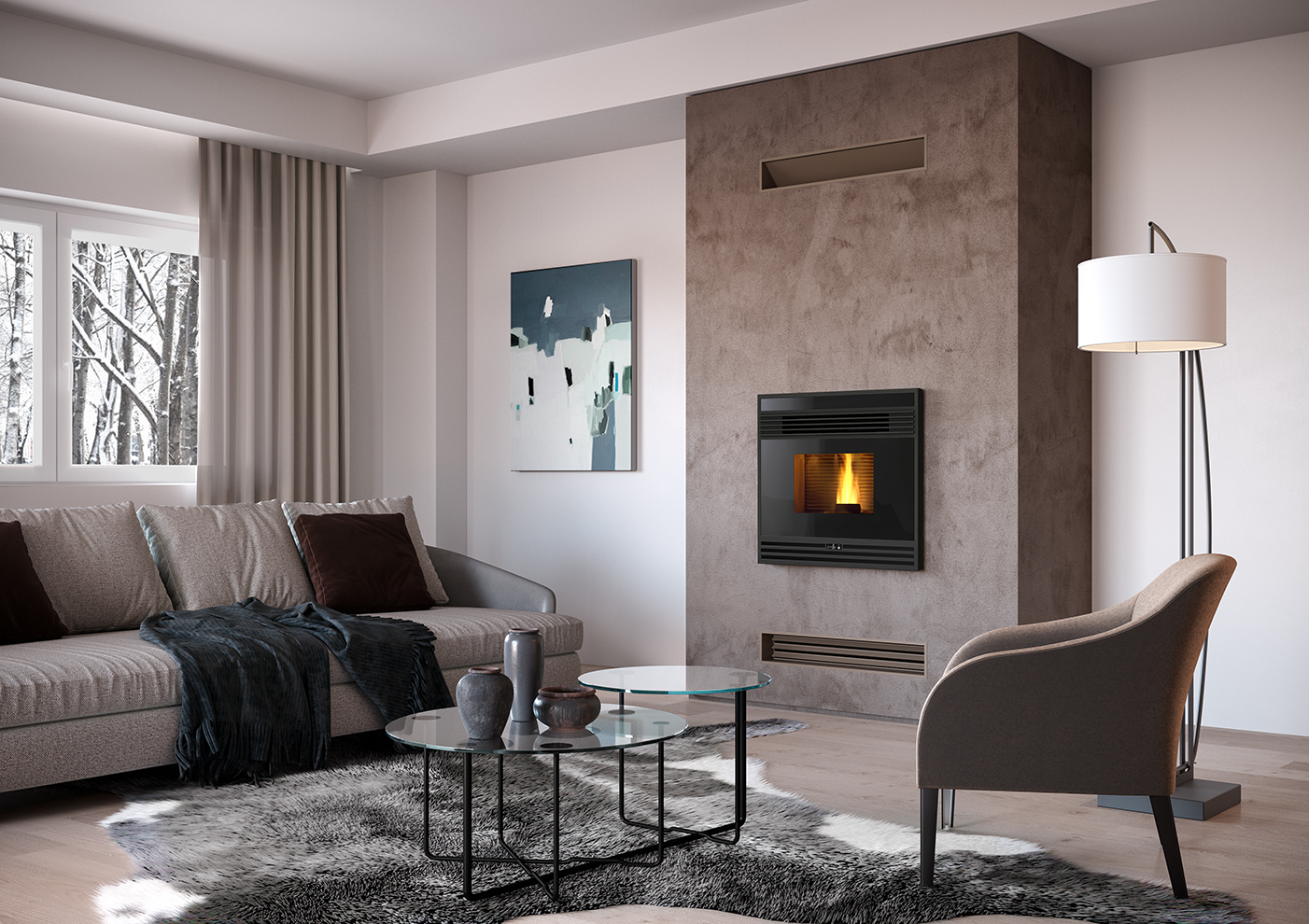 INSERT À GRANULÉS LIERA 70 – 10 kW